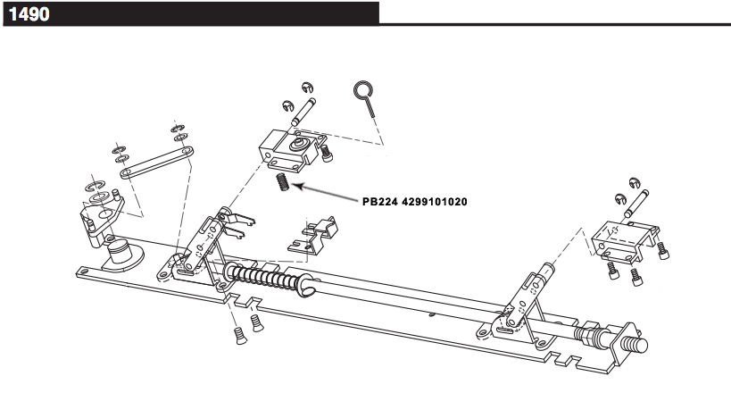 Dor-O-Matic PB224 4299101020 Compression Spring Package of 1