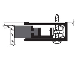 DraftSeal DS339DN20 20 ft Adjustable-Jamb Sound Seal with Black ...