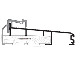 DraftSeal DS459AVBL32 Ontario Inswing Sill with Wood Substrate and ...