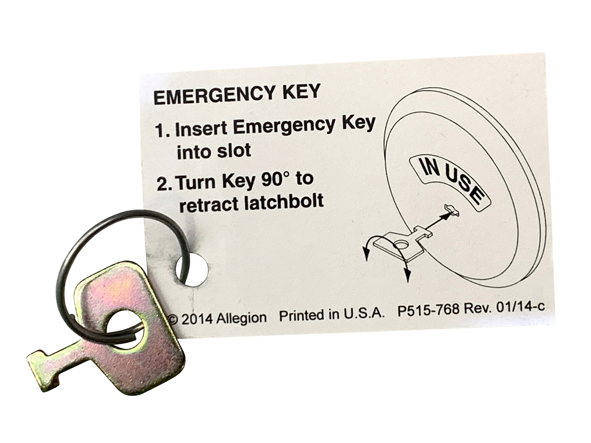 Falcon 61-509 emergency key