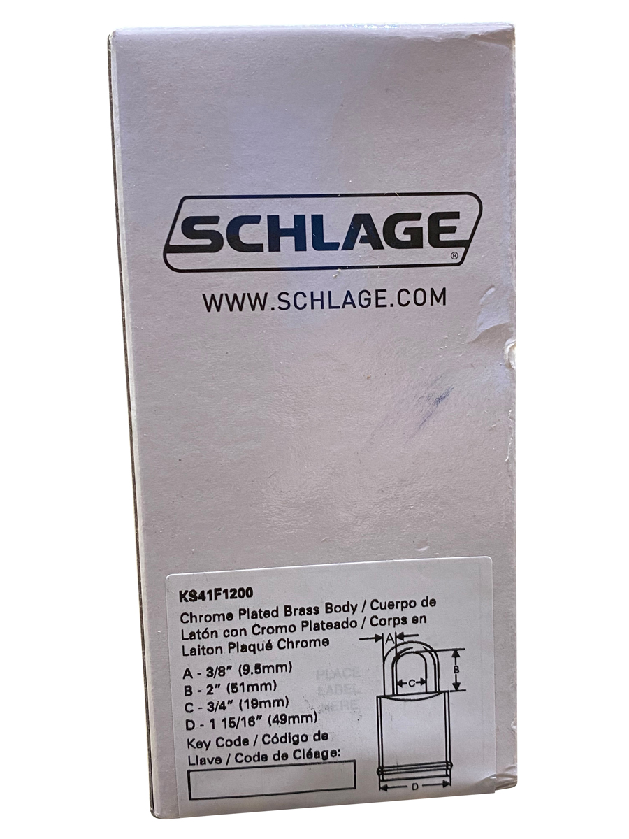 Falcon Cmp KS41F1200-625 Ks41 Series Padlock