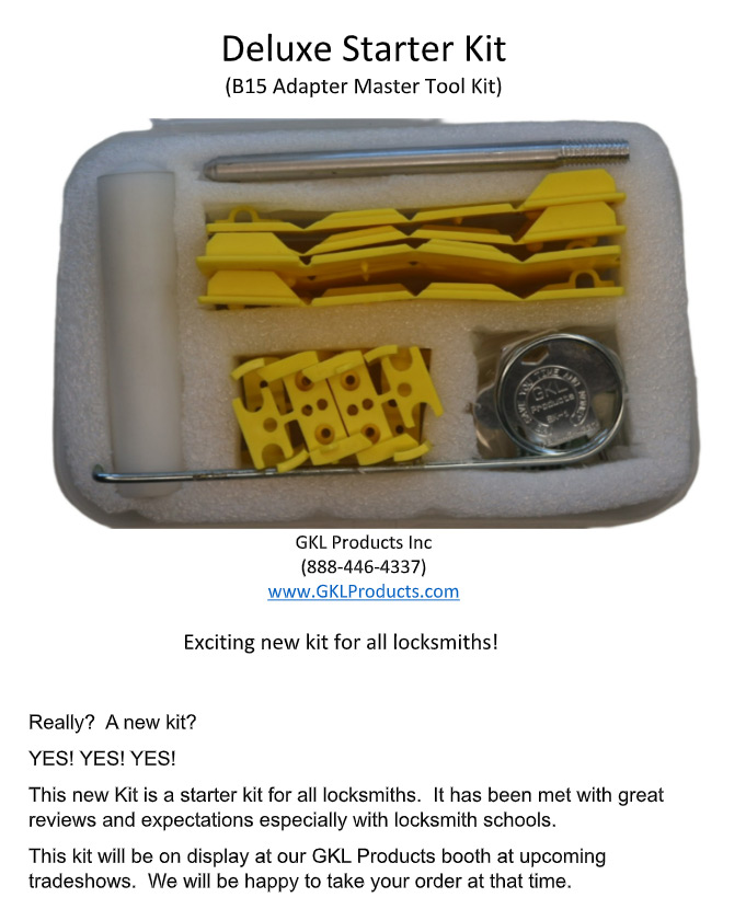 GKL B15ADPMK Deluxe Starter Kit