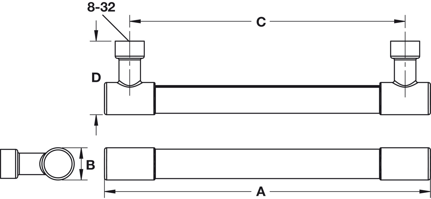 Hafele 111.95.424 Handle, TAG Traditional, 10" CTC, Zinc, Faux Leather ...