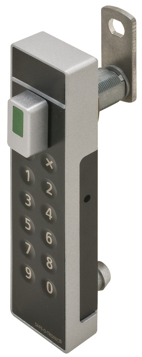 Hafele 231.98.011 Keypad Lock, Safe-O-Tronic® LS200, Vertical with Knob ...