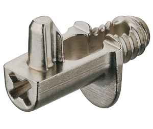 Hafele 282.26.706 Shelf Support, Threaded Pin, 275 lbs., 2/5" Bolt ...