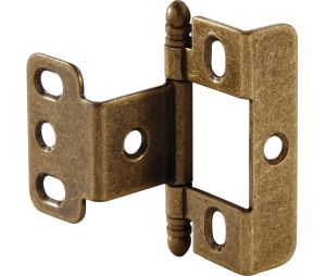 Hafele 351.86.140 Decorative Butt Hinge, Full Wrap, Non-Mortised, Ball ...
