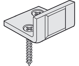 Hafele 407.58.020 Stop Bracket, max. Door Weight: 30 kg, for Rear Door