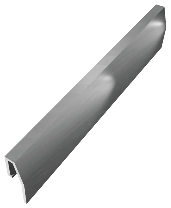 Hafele 422.71.902 Aluminum Rail, for Hanging File System, 98 1/2 ...