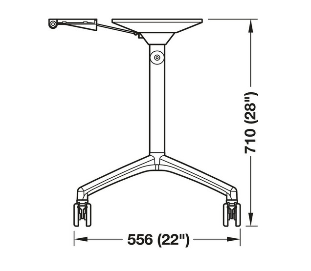 Hafele 642.90.300 Feet, Casters, Components, Assembly Hardware, Folding ...