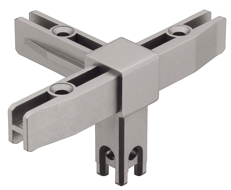 Hafele 793.05.082 Corner Joint, for multi-level shelf system, 4-sided ...