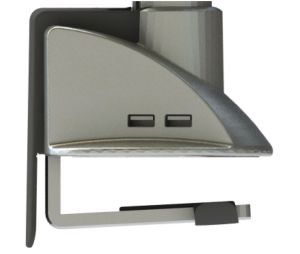 Hafele 818.10.910 Desk Pole, for Ellipta Monitor Swivel Arm System ...