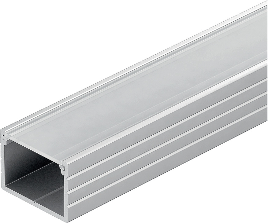 Hafele 833.72.861 Aluminum Profile, for Surface Mounting, for Loox LED ...