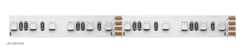 Hafele 833.74.380 LED Strip Light, Häfele Loox5 LED 2080, RGB, 12 V, 9. ...