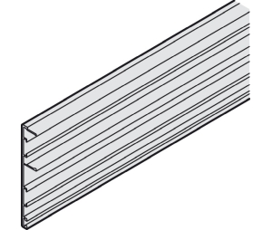 Hafele 941.04.704 Clip-on Panel, for Wooden Doors, for Hawa Junior 80/ ...