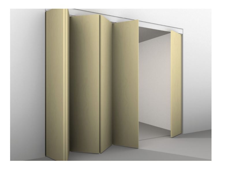 Hafele 943.29.010 Folding wall fitting, Hawa Variofold 80/H, Basic Set ...