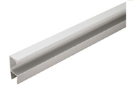 Hafele 792.01.060 96" Matt Aluminum Extruded Handle - 1 Pc.
