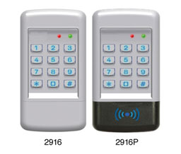 Hager 2916P US32D Heavy Duty Keypad with Proximity Reader - Satin ...