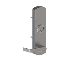 Hager 45NL ARC US26D 1-3/4" Night Latch with Archer Lever - Satin Chrome