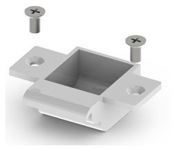 Hager 4945F US32D Top Strike for Fire Rated 4500 Series Concealed ...