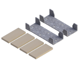 Hager 9634 Pocket Door Adapter Kit