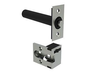 Hager 299D US32D Satin Finish Euroline Concealed Door Chain