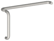 Hager 164D US10 Satin Bronze Round Push and Pull Bar Set