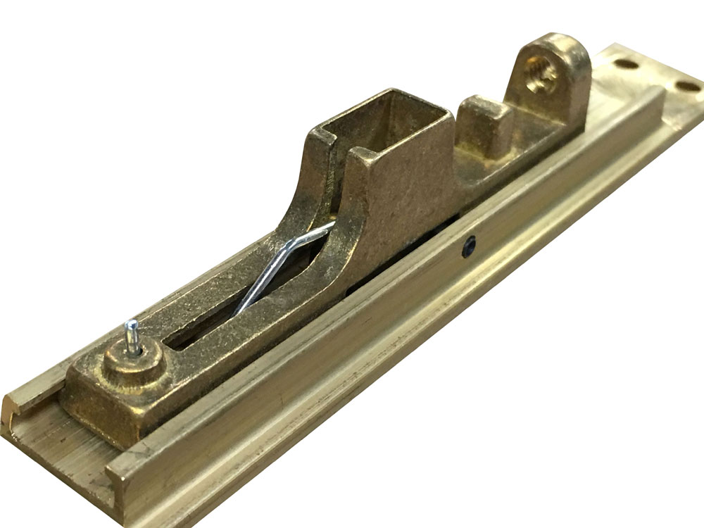 Hager 282D US3 Bright Brass Manual Flush Bolt