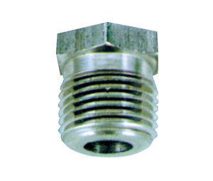 Heiser 3226 SS 3/8" Globe 165 °F Fusible Plug