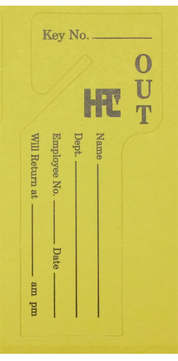 HPC OT-100 Out Tags 100 Per Pack