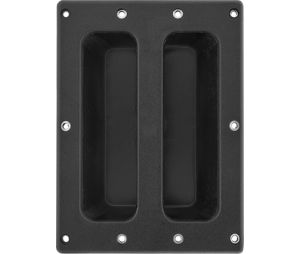 Industrial Hardware 13765 Unthreaded Through-Hole Recessed Pull Handles ...