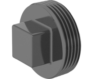 Industrial Hardware 208336 Drain, Waste and Vent ABS Pipe Fitting, Plug ...