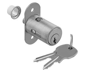 Industrial Hardware 153655 Deadbolt Lock for 1-1/8" Maximum Thick ...
