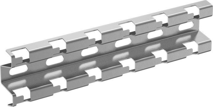 Industrial Hardware 216413 Wall Mount Bracket for 12 Wide Zinc-Plated ...