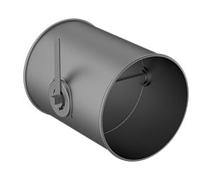 Industrial Hardware 74011 Trade Size 6 304 Stainless Steel Airflow ...