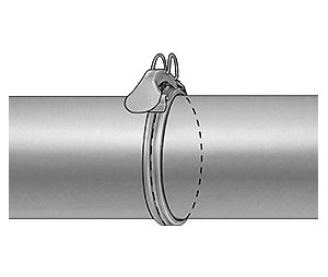 Industrial Hardware 11891 Quick-Disconnect Duct and Fitting