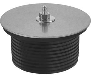 Industrial Hardware 107660 Hex-Nut Expansion Plug with Stainless Steel ...