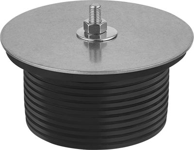 Industrial Hardware 85898 Hex-Nut Expansion Plug with Stainless Steel ...