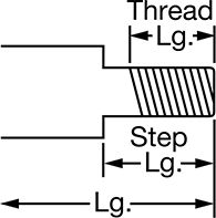 Industrial Hardware 61271 1060 Carbon Steel Threaded Linear Motion ...