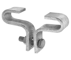 Industrial Hardware 21894 Center-Mount Beam Clamp for Threaded Rod ...