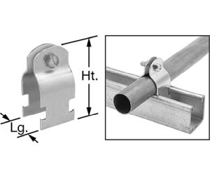 Industrial Hardware 10697 Strut-Mount Metal Routing Clamp 304 Stainless ...