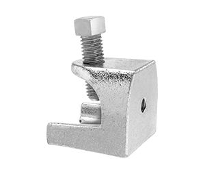 Industrial Hardware 24270 Beam Clamp for Threaded Rod Bottom Mount Zinc ...