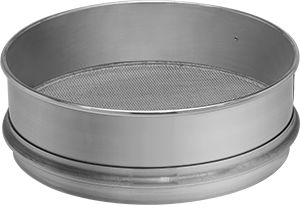 Industrial Hardware 10236 Sieve Number 50 Brass Frame and Screen 8 ...