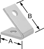 Industrial Hardware 10491 Corner Strut Channel Brackets, Inside-Angle ...