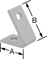 Industrial Hardware 80674 Strut Channel Bracket 60 Degree Inside Angle ...