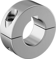 Industrial Hardware 57991 Clamping Two-Piece Shaft Collar with Keyway ...