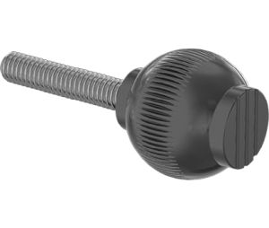 Industrial Hardware 12448 Plastic Round Knob with Corrosion-Resistant 5 ...