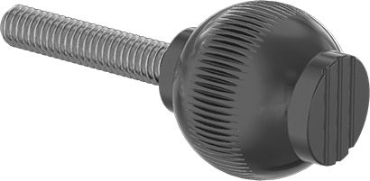 Industrial Hardware 12448 Plastic Round Knob with Corrosion-Resistant 5 ...