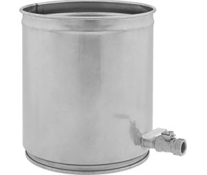 Industrial Hardware 66610 5 Gallon Stainless Steel Batch Can for Air ...