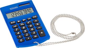 Industrial Hardware 139126 Metal- and X-Ray-Detectable Calculator