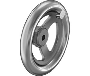 Industrial Hardware 10313 Aluminum Unthreaded Through-Hole Spoked Hand ...